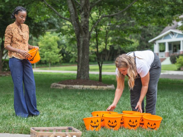 DIY Fall-Themed Outdoor Yard Games | HGTV