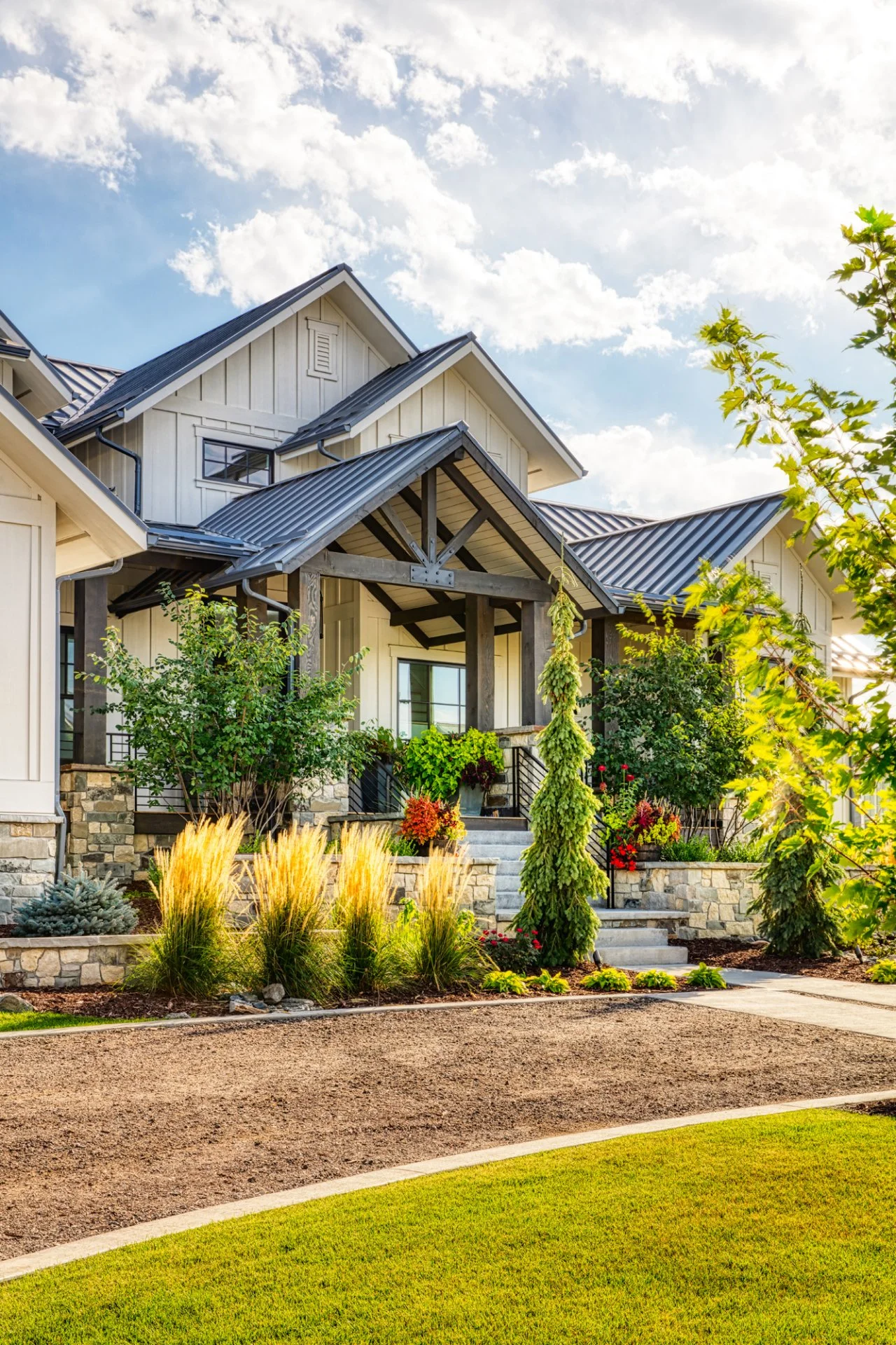 Farmhouse Front Yard Landscaping Easy 6 Landscaping Ideas For Front