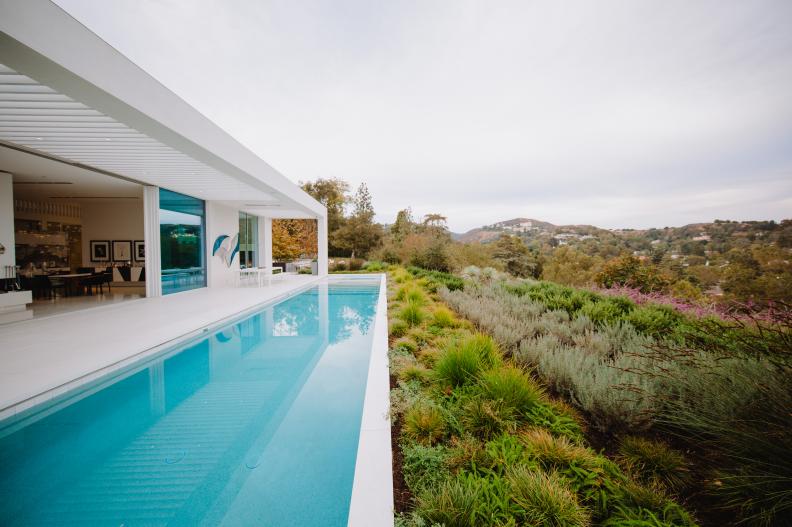 Outdoor Lap Swimming Pool Design Ideas | Lap pools for narrow yards