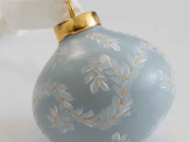 How to Craft Hand-Painted Christmas Ornaments | HGTV