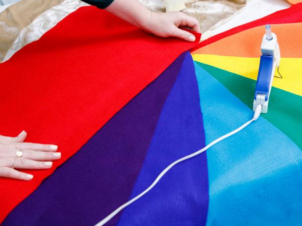 How to Create a Rainbow Christmas Tree | HGTV