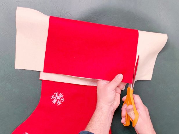 How to Make a Giant Christmas Stocking | HGTV