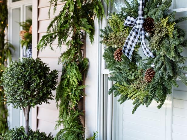 DIY Holiday Decor - How to Hang Christmas Wreaths on Windows | HGTV