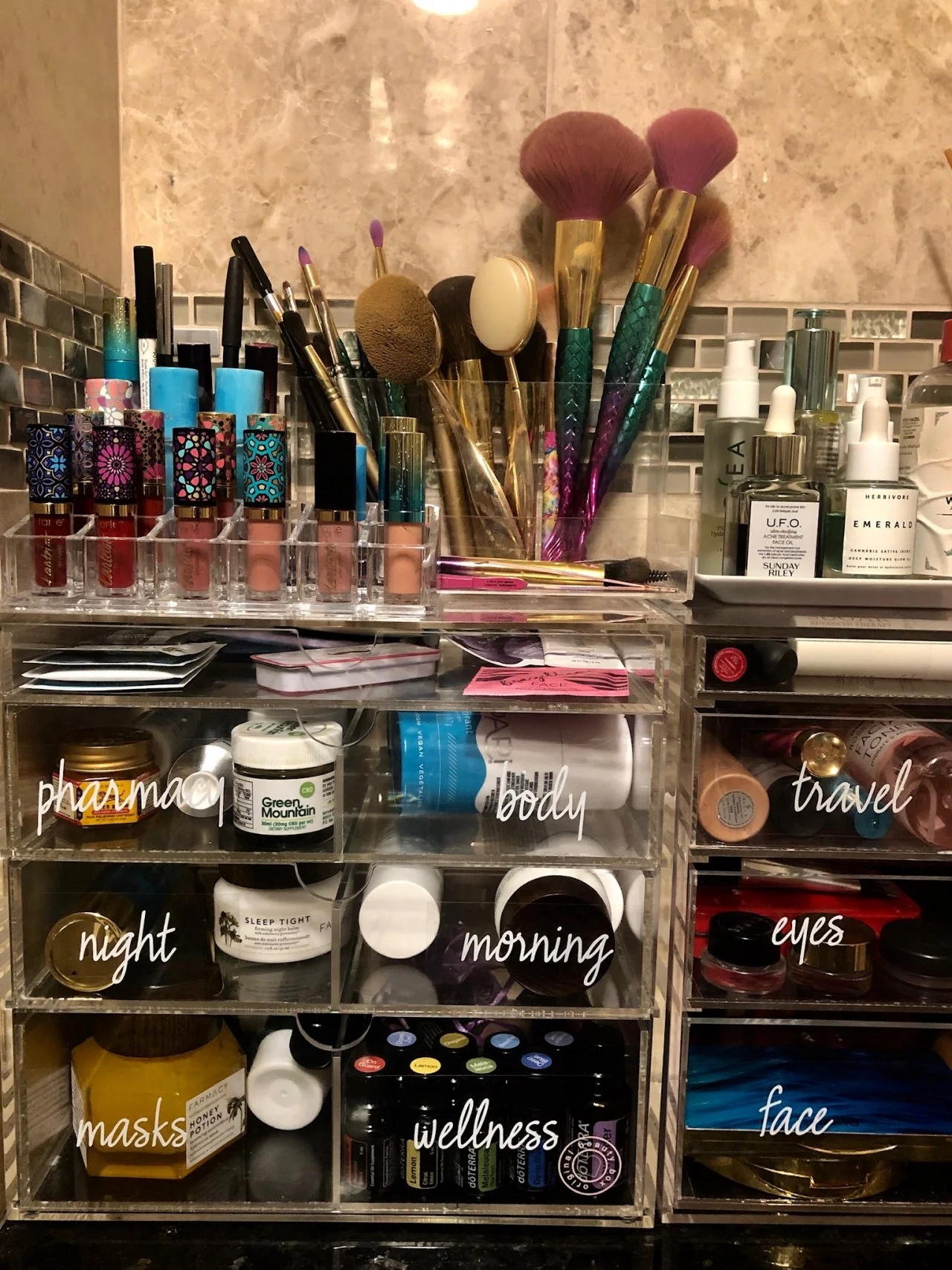 Makeup Organization Ideas Beauty Product Organization Ideas HGTV