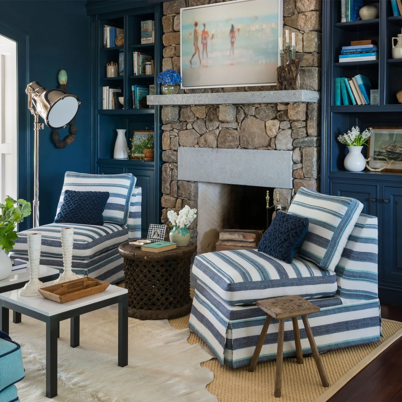 Navy and White Decorating Ideas HGTV