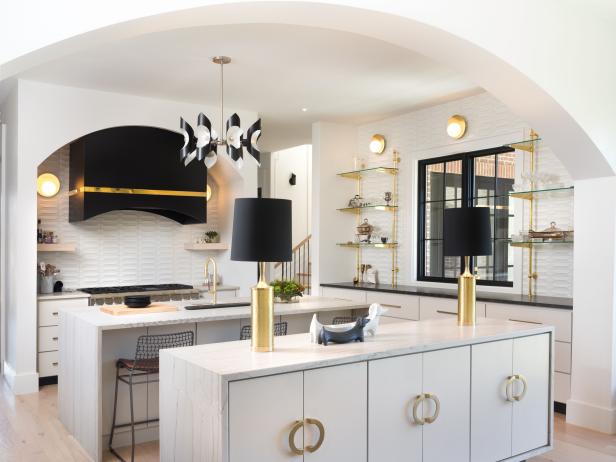 Contemporary Home With an Art Deco Palette and Colorful Contemporary ...