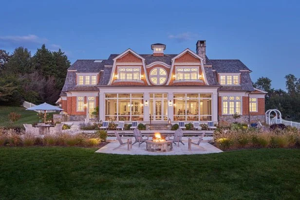 Stately Waterfront Mansion With Intricate Nautical Details | HGTV