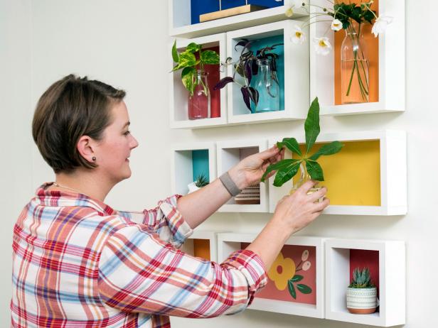 How to Make a Gallery Wall With Shadowboxes | HGTV
