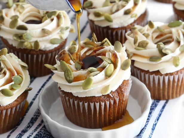 Pumpkin Maple Cupcake Recipe for Fall | HGTV