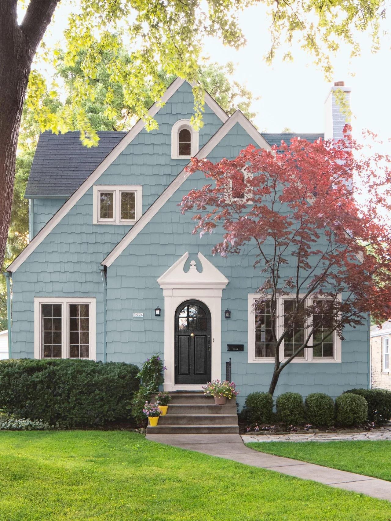 Blue exterior house colors store