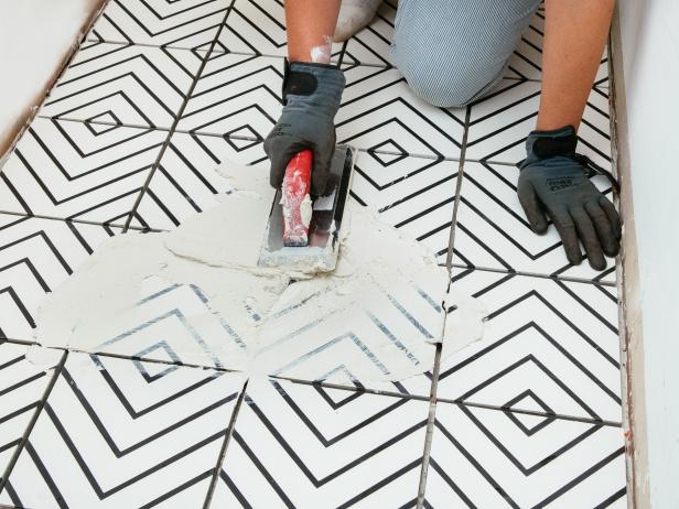 How to Grout Tile | HGTV
