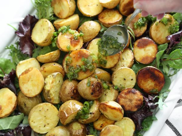 Roasted New Potatoes With Spring Herbs Recipe | HGTV