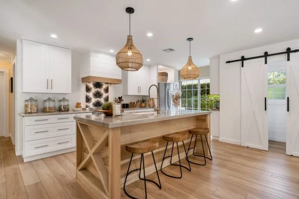 Rustic and Coastal Vero Beach Kitchen | HGTV