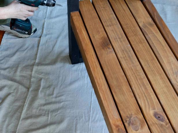 How to Build a Simple Wooden Bench | HGTV