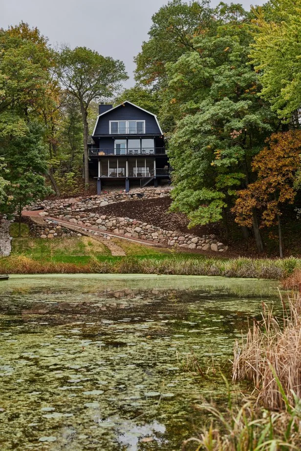 Wisconsin Lake House With Stunning Exposed Woodwork | HGTV