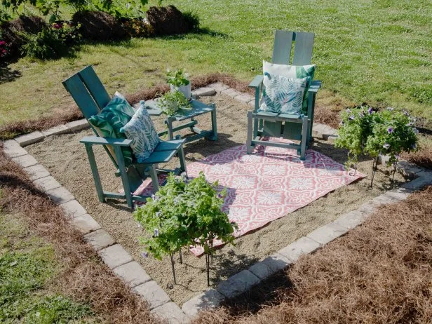 How To Buil A Pea Gravel Patio Hgtv