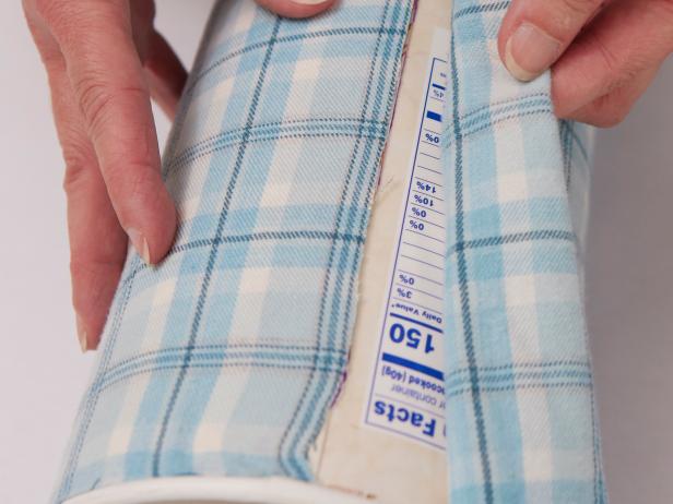 Upcycled Flannel Holiday Gift Wrap | HGTV