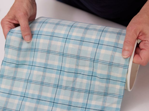 Upcycled Flannel Holiday Gift Wrap | HGTV