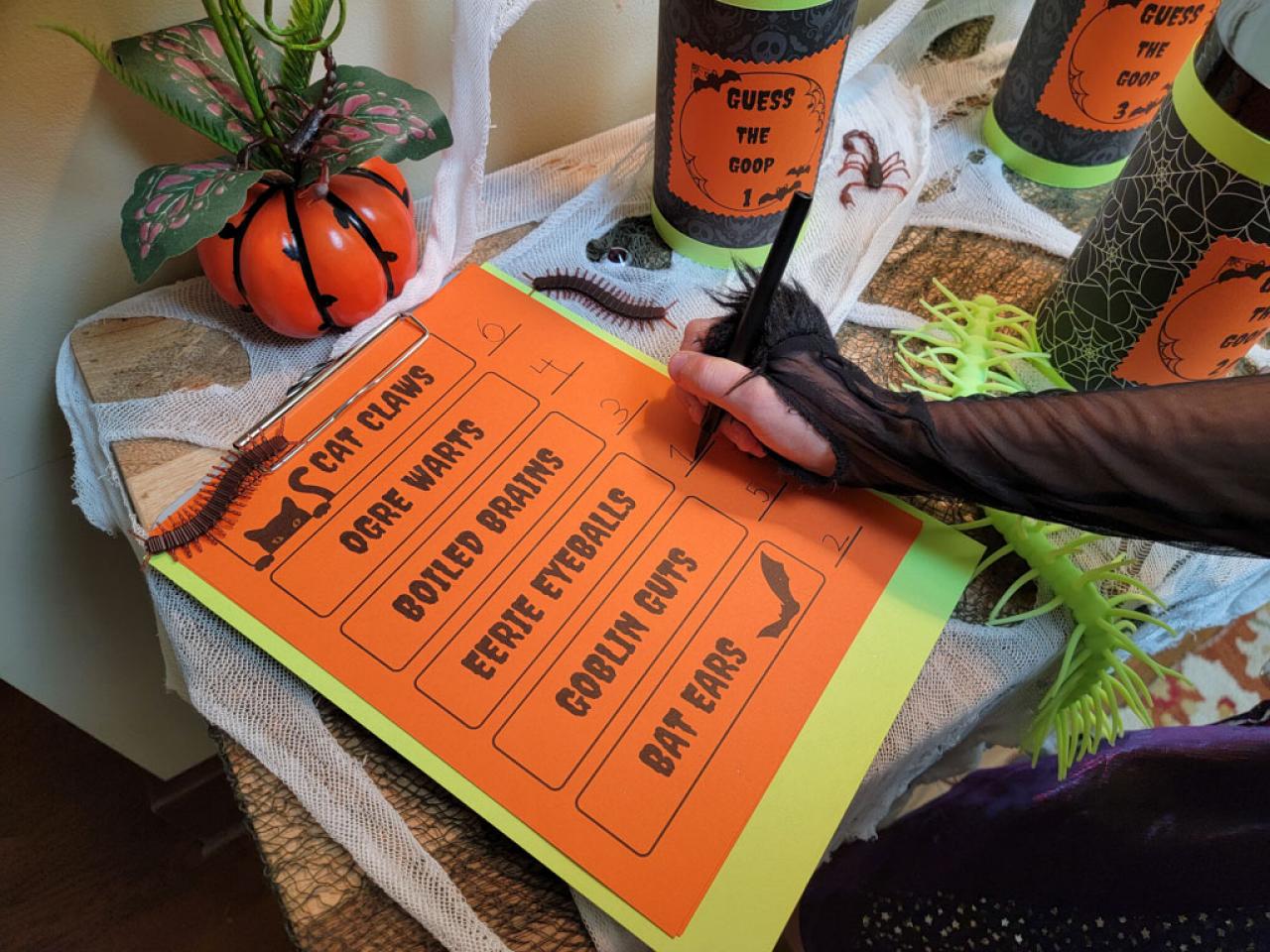 Halloween Party Game Touch-and-Feel for Kids or Adults | HGTV