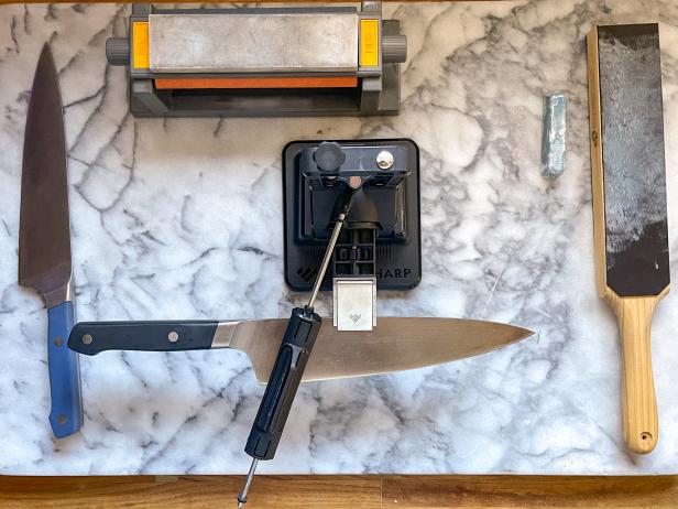 How to Sharpen a Knife Using a Whetstone | HGTV
