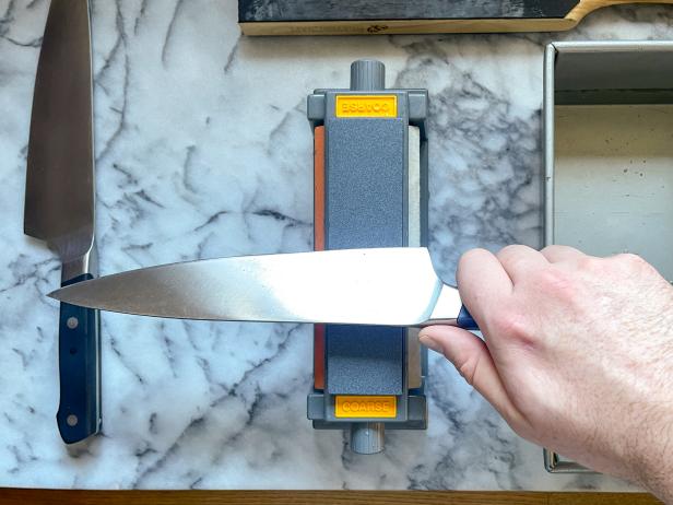 How to Sharpen a Knife Using a Whetstone | HGTV
