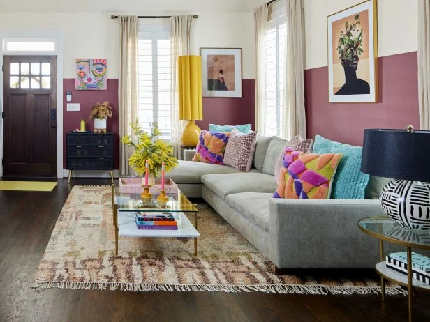 A Small Home With Bold Colors and Big Style | HGTV