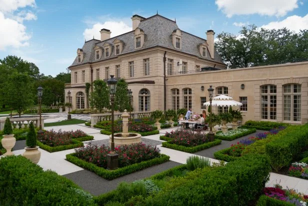 European-Style Estate With Formal, Geometric Outdoor Spaces | HGTV