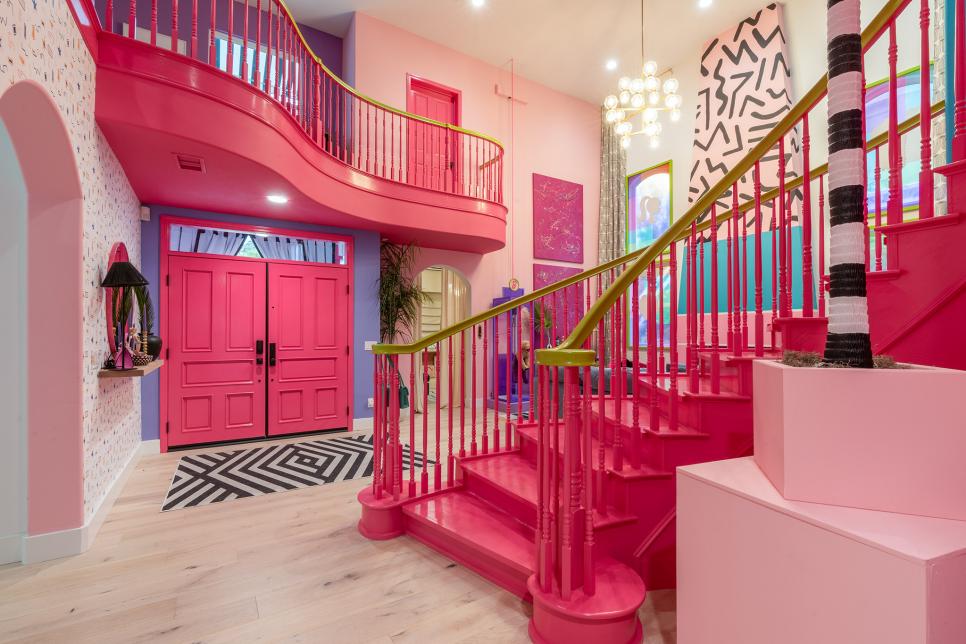 See Every Fabulous Before and After from HGTV's 'Barbie Dreamhouse ...