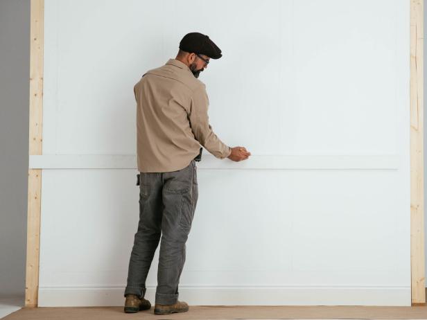 DIY Accent Wall: How To Install Picture Frame Molding | HGTV