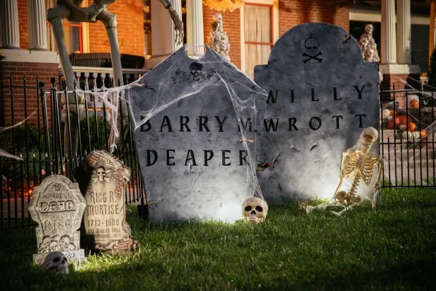 Halloween Cemetery Decorations