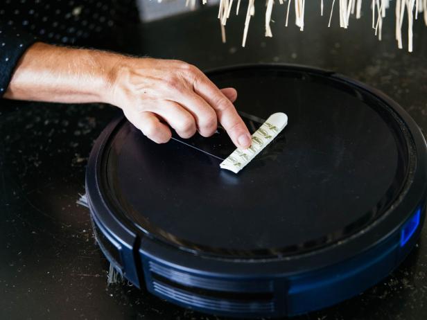 How to Turn a Robotic Vacuum Into a Witch's Broom for Halloween | HGTV