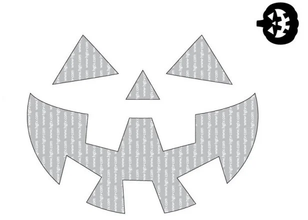 pumpkin faces easy printable