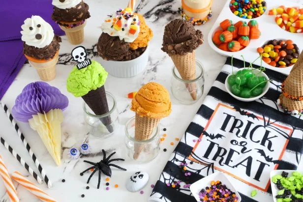 Host the Ultimate Halloween (or Summerween) Ice Cream Party | HGTV