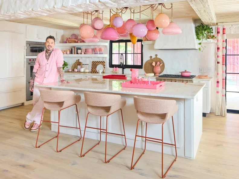 Tour David Bromstad's Eclectic Pink Dream Home in Florida | HGTV