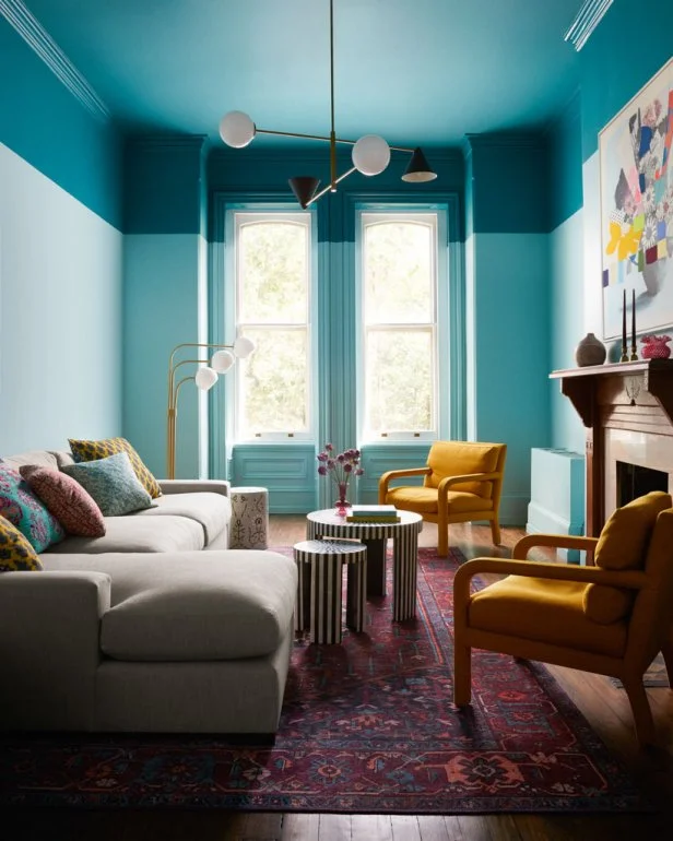 Color Capping Is the New Paint Trend That Takes Color Drenching to the ...