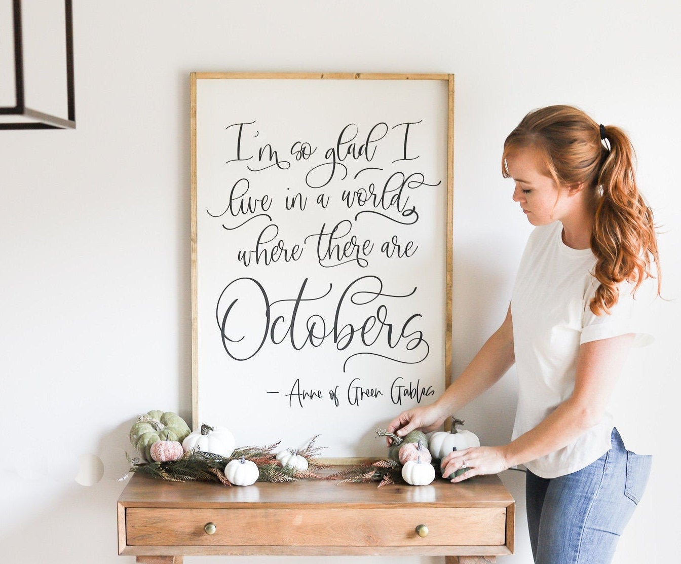 Digital Prints Fall Home Decor Fall Signs Mantle Fall Checklist Fall ...