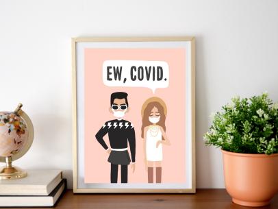 Funny Wall Art and Art Print Ideas in 2020 | Decor Trends & Design News ...