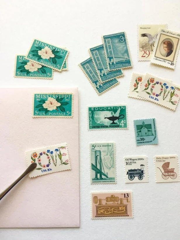 The Best Stationery Supplies and Prettiest Vintage Stamps for Snail ...