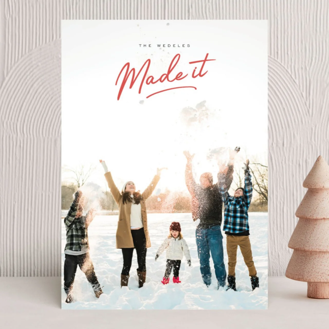 Family christmas cards store