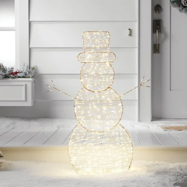 Best Outdoor Light-Up Snowman Decorations 2025 | HGTV
