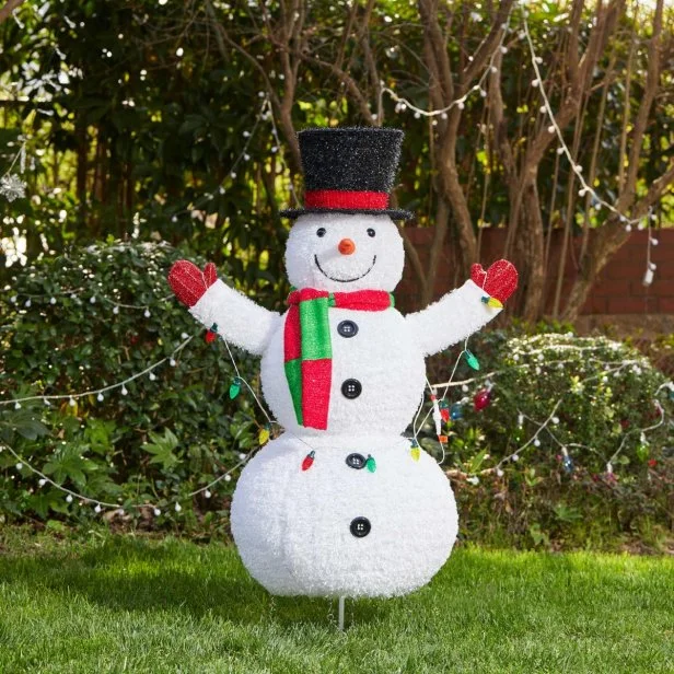 Best Outdoor Light-Up Snowman Decorations 2025 | HGTV