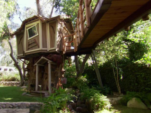 Two Treehouses, One Backyard Video | HGTV