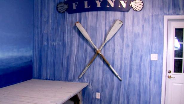 Cape Cod Themed Playroom Video | HGTV