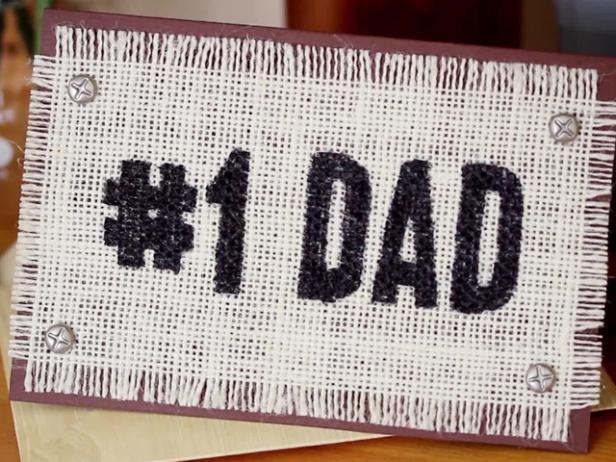 Rustic Father's Day Card Video | HGTV