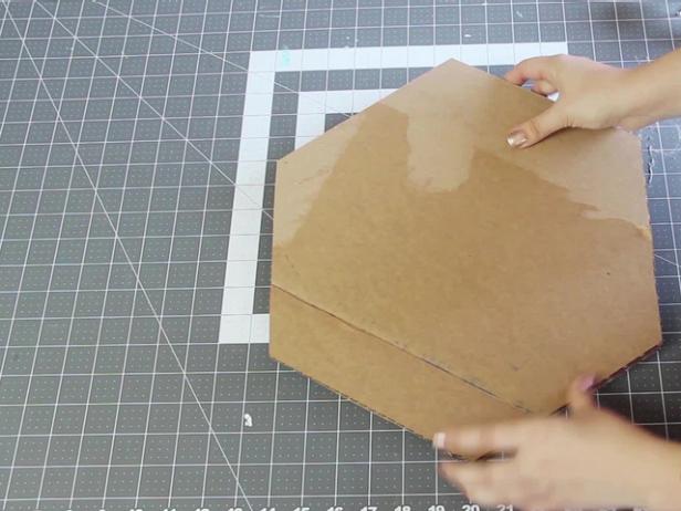 Decoupage Cardboard Trays Video | HGTV