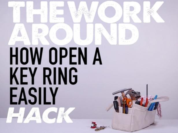 How to Easily Open a Key Ring Video | HGTV