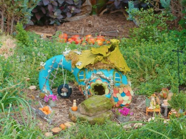 DIY Fall Fairy Cottage Video | HGTV