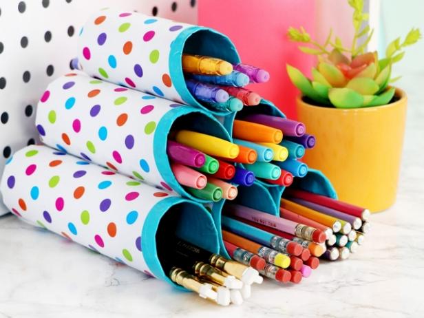 DIY Cardboard Storage Tubes Video | HGTV