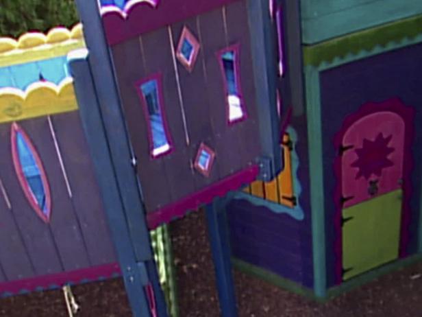 Colorful Playhouse for Girls Video | HGTV