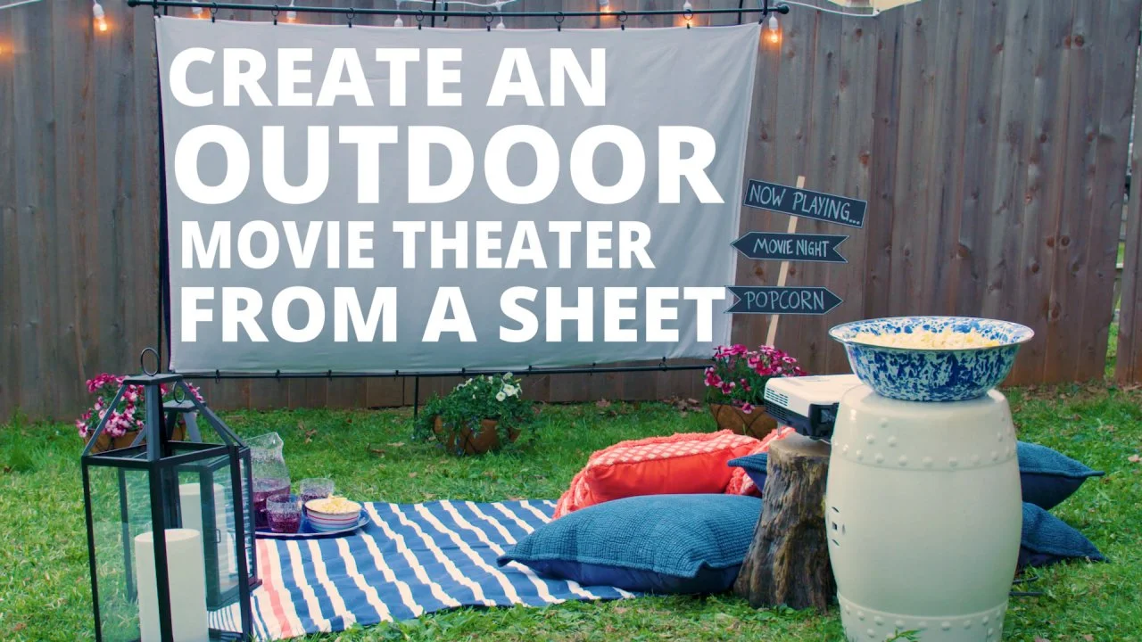 Backyard Movie Night Ideas | HGTV
